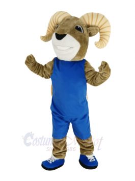 custom made mascot, team mascot costume, ram mascot costume adult,